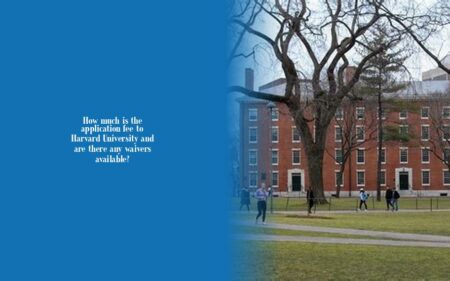 How much is the application fee to Harvard University and are there any ...