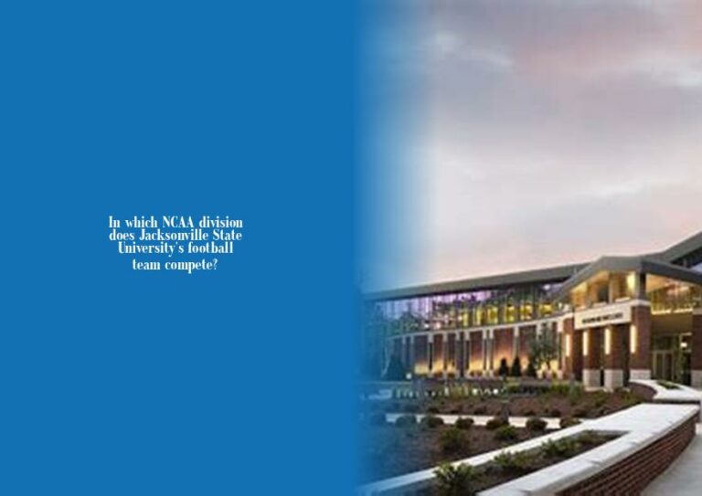 In which NCAA division does Jacksonville State University's football ...