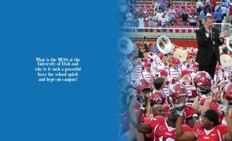 What is the MUSS at the University of Utah and why is it such a ...