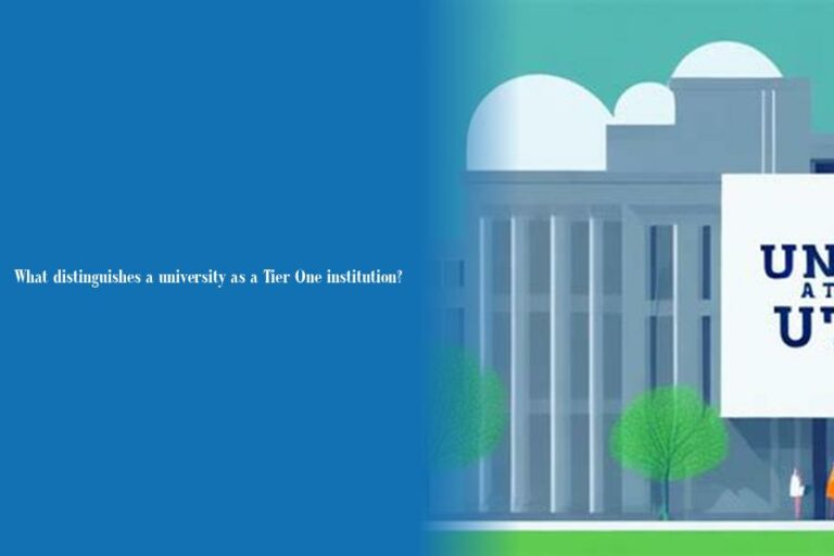 What distinguishes a university as a Tier One institution? - JobLoving ...