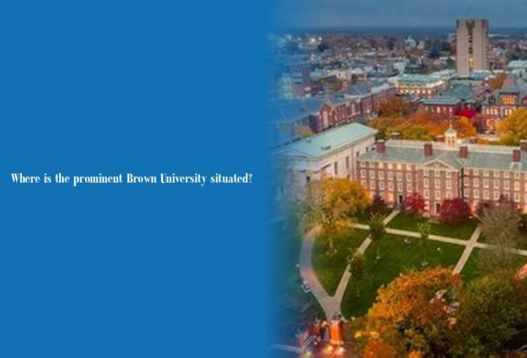 Where is the prominent Brown University situated? - JobLoving ...