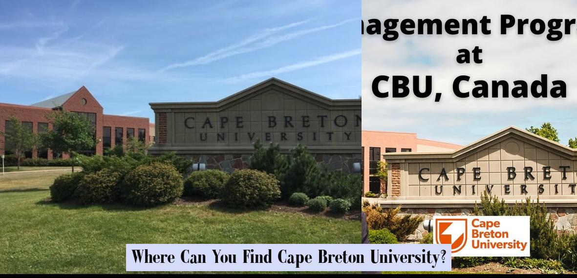Where Can You Find Cape Breton University? - JobLoving | Ultimate ...