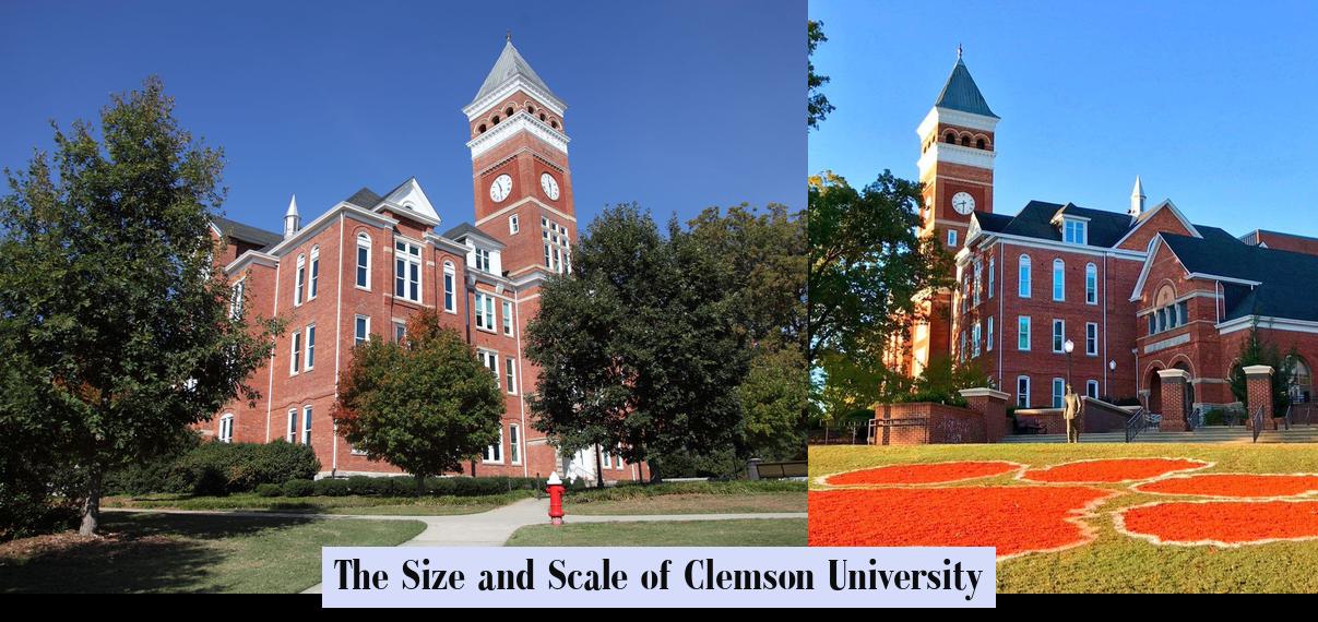 The Size and Scale of Clemson University - JobLoving | Ultimate Career ...