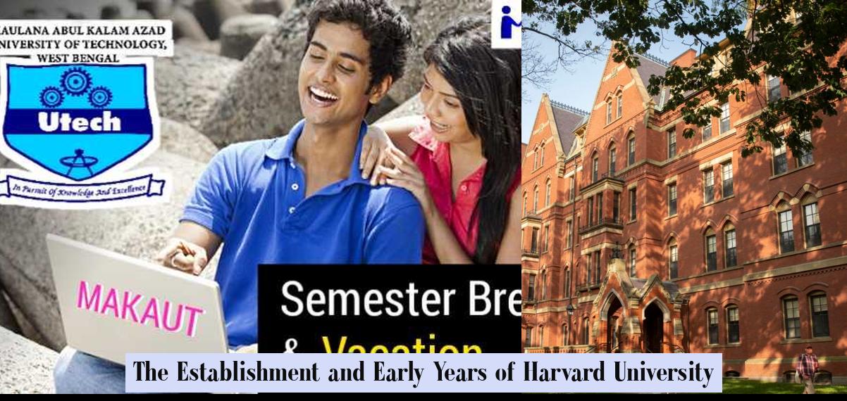 The Establishment and Early Years of Harvard University - JobLoving ...