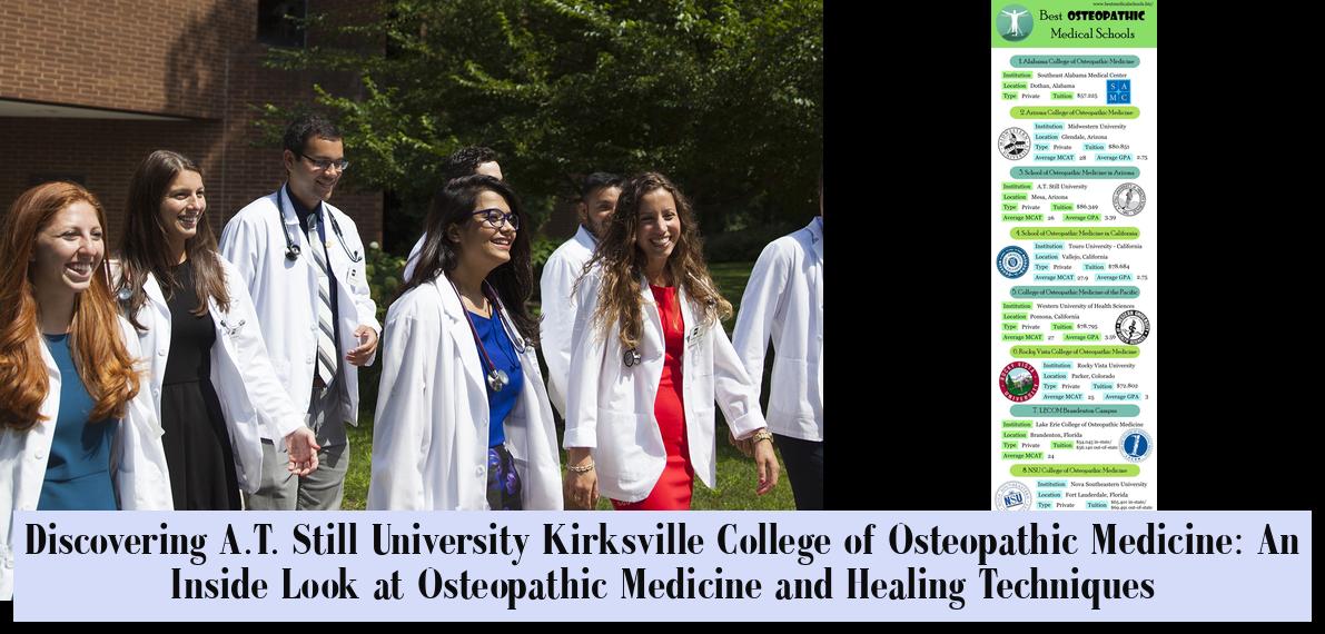 Discovering A.T. Still University Kirksville College of Osteopathic ...