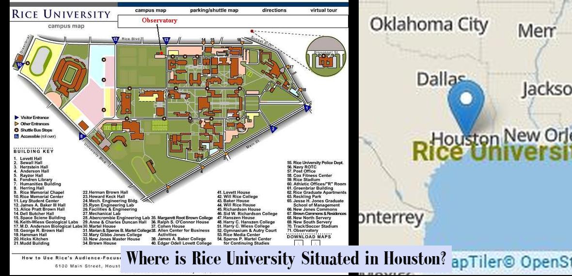 Where is Rice University Situated in Houston? - JobLoving | Ultimate ...
