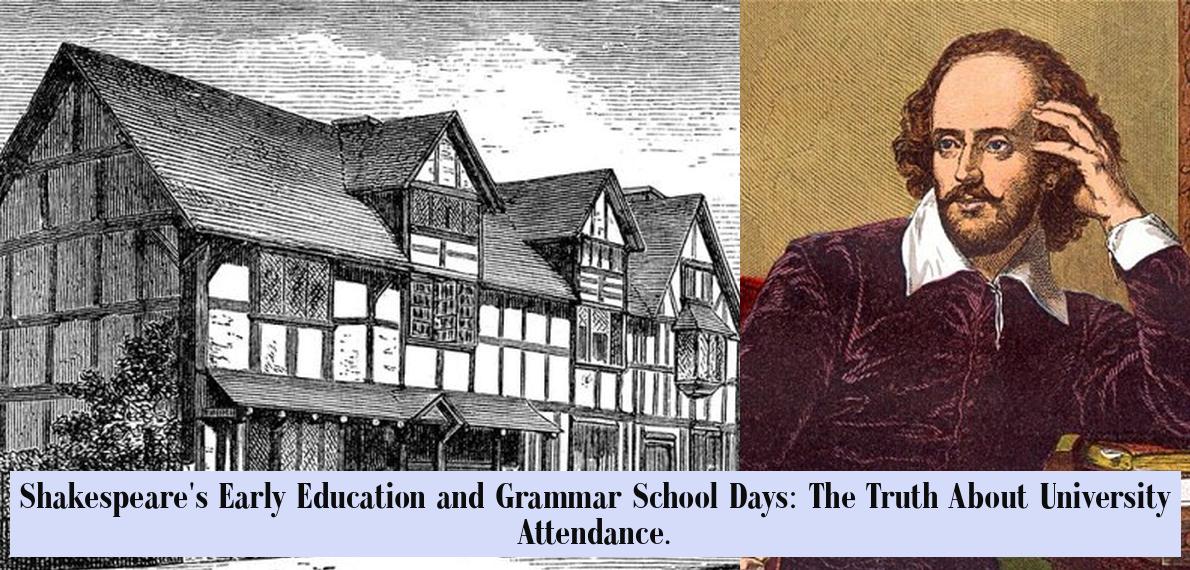 Shakespeare's Early Education and Grammar School Days: The Truth About ...