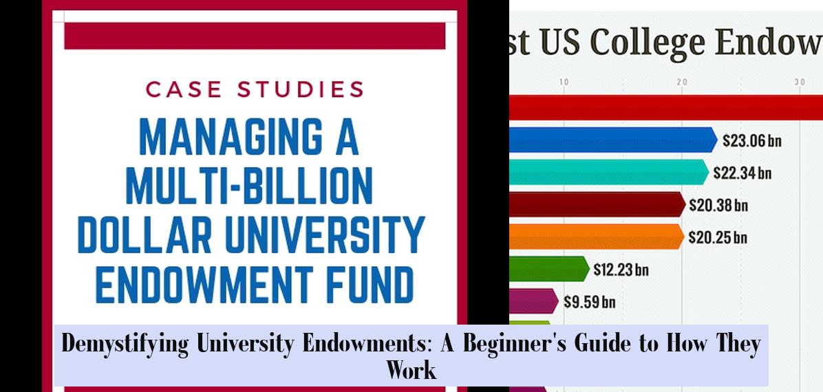 Demystifying University Endowments: A Beginner's Guide to How They Work ...