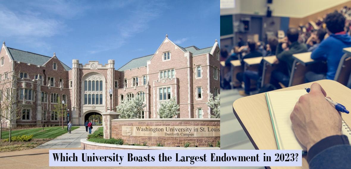 Which University Boasts the Largest Endowment in 2023? - JobLoving ...