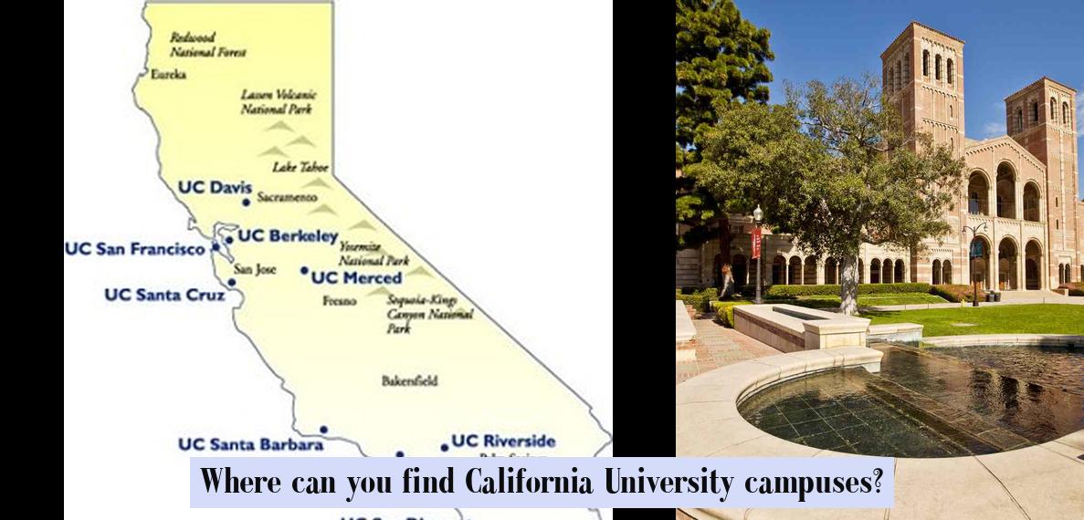 Where can you find California University campuses? - JobLoving ...