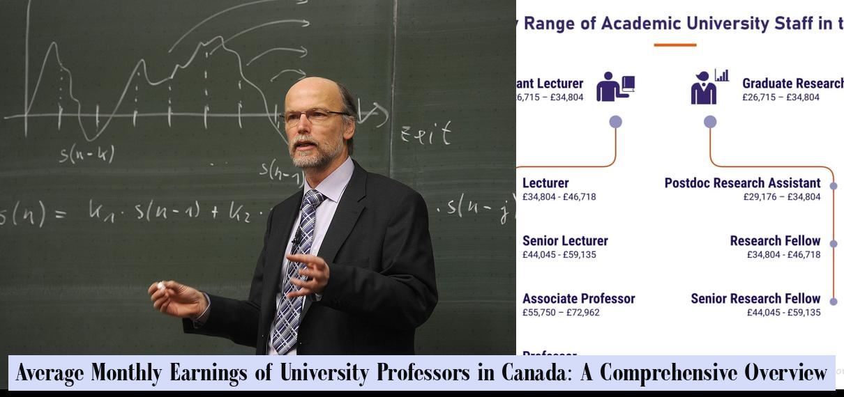 Average Monthly Earnings of University Professors in Canada: A ...