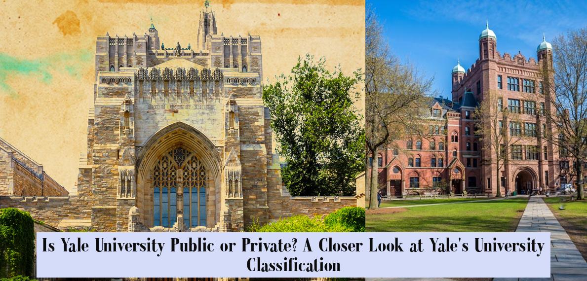 Is Yale University Public or Private? A Closer Look at Yale's ...