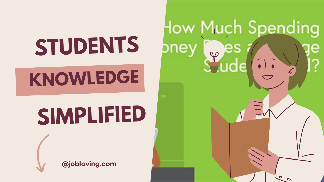 How Much Spending Money Do College Students Really Need? - JobLoving ...